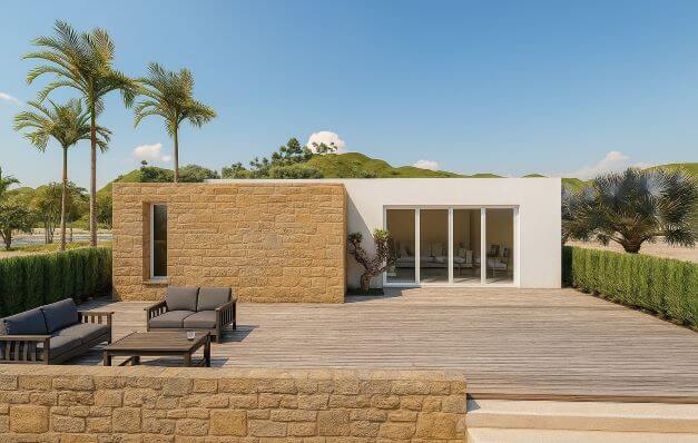 Mega Prefab Lebanon | Customize the Seaside 110m2 home
